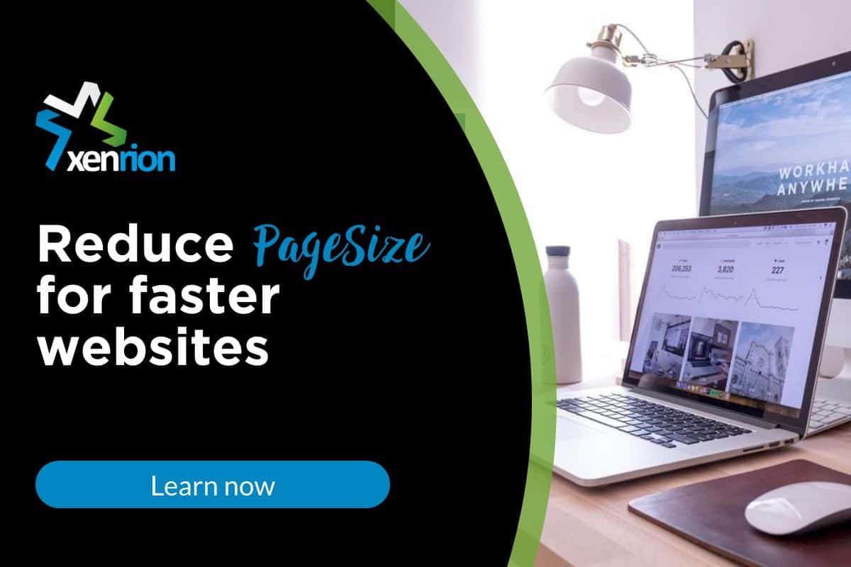 Reduce PageSize For Faster Websites XENRION